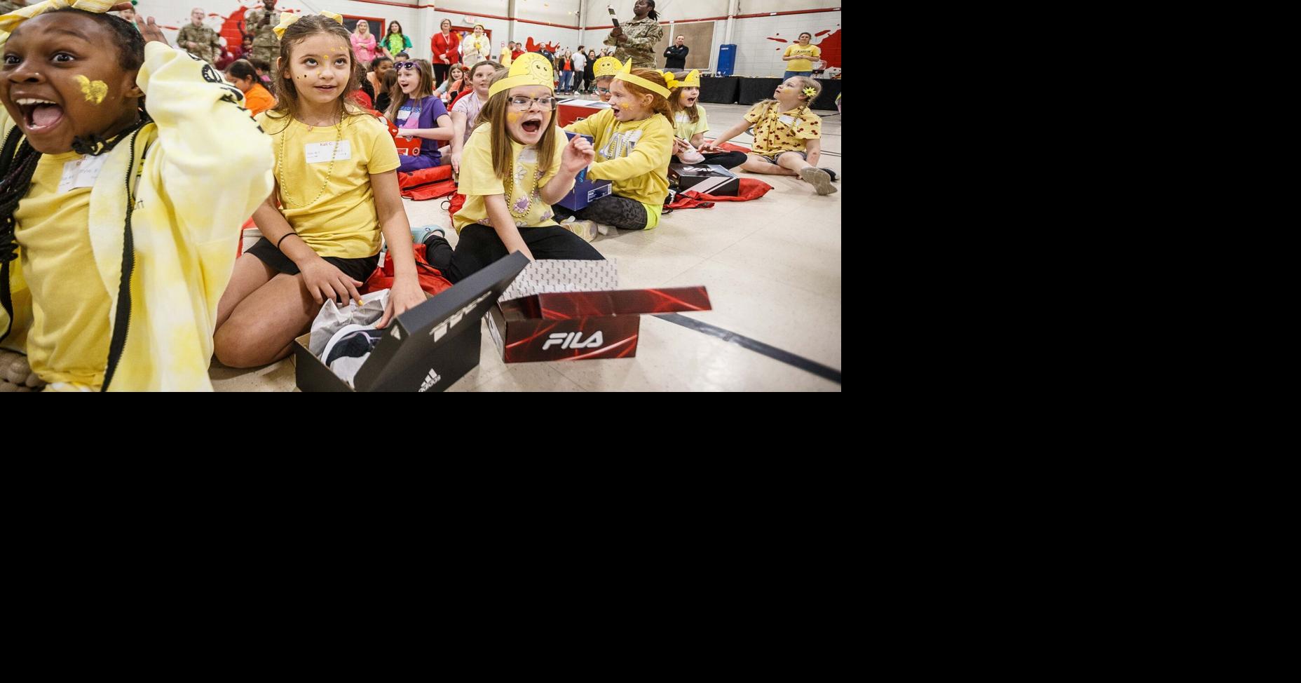 Kicks for Kids: New shoes gifted to R.E. Thompson students | Education ...