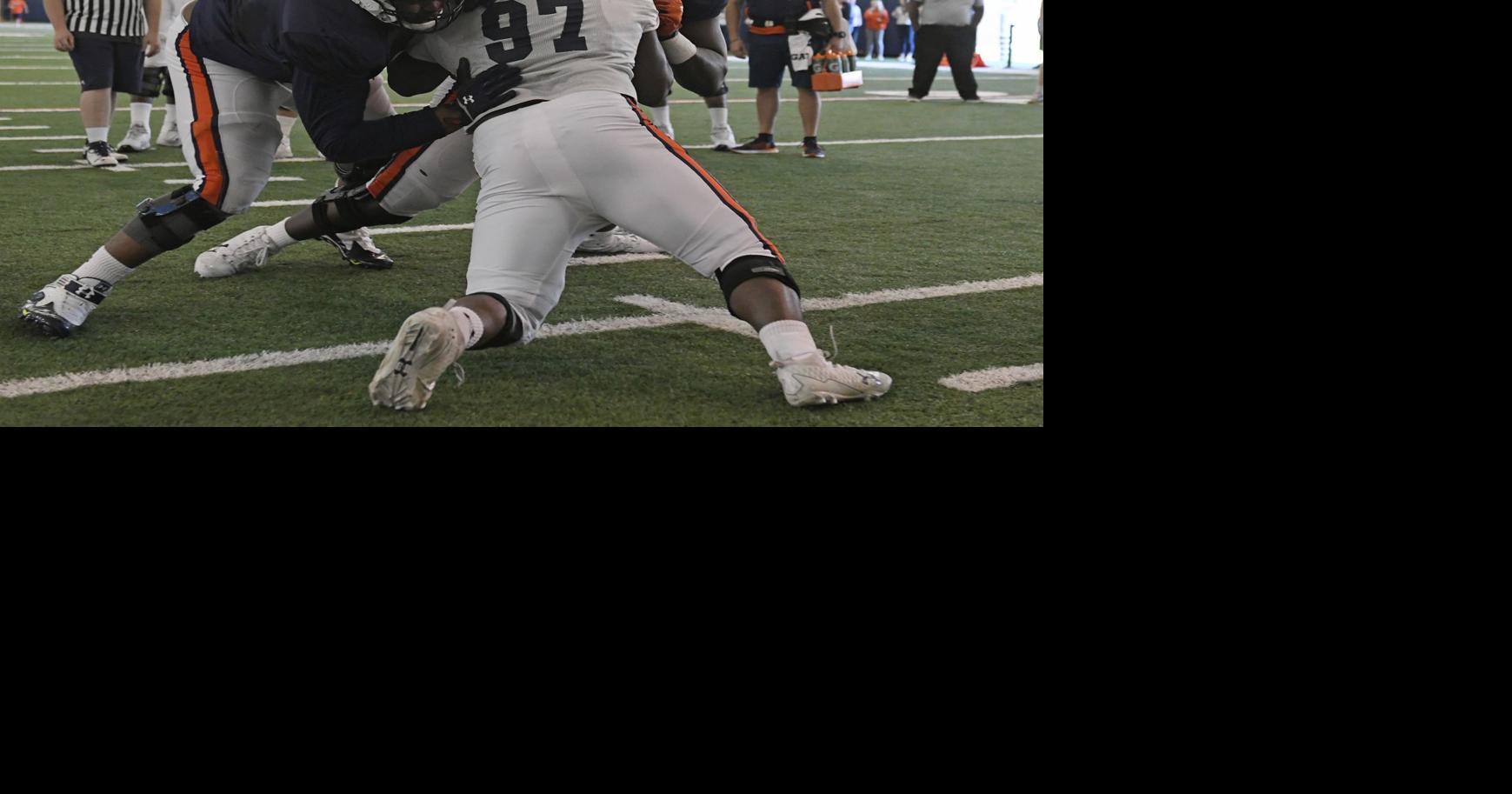 AUBURN FOOTBALL: Ashley, Troxell battling for tackle spot | Sports ...