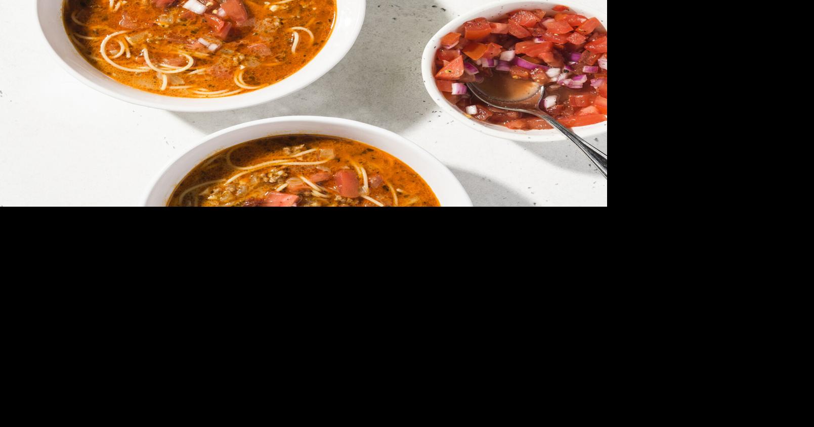 Harissa brings complex chili heat to this meaty Libyan soup ...