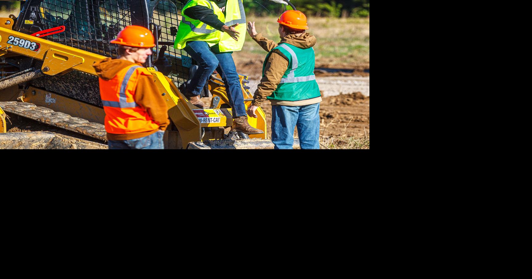 Cherokee students try hand at operating heavy machinery | Gallery ...