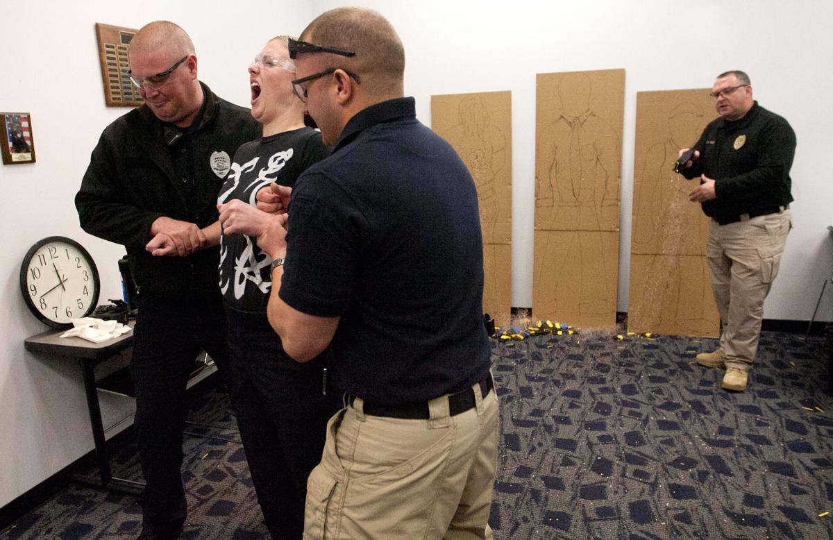Taser training at Muscle Shoals police department | Local News ...