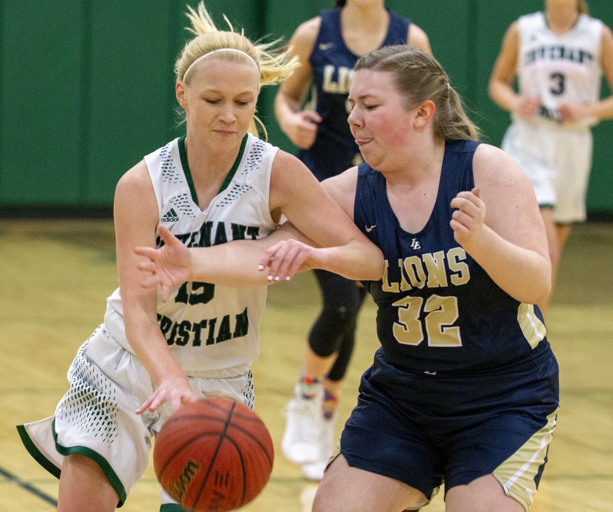 Lindsey Lane plays Covenant Christian School during the CCS Tournament ...