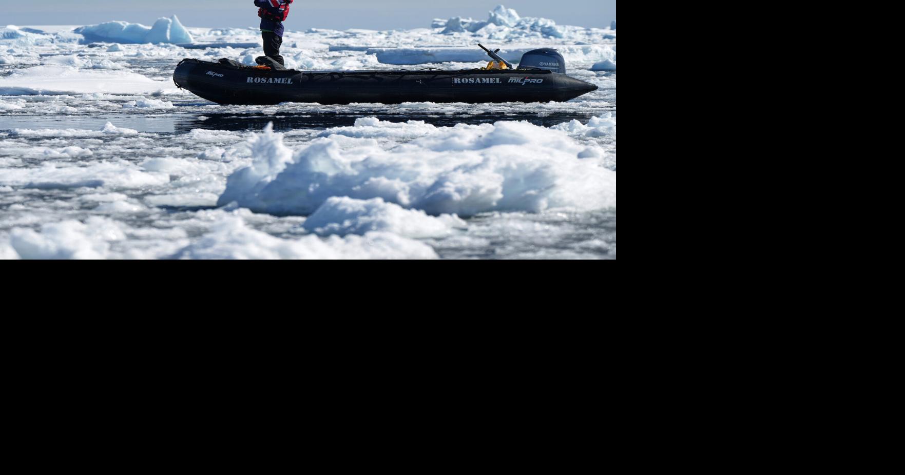 A serene view: Remote area teems with life amid growing risks from ...