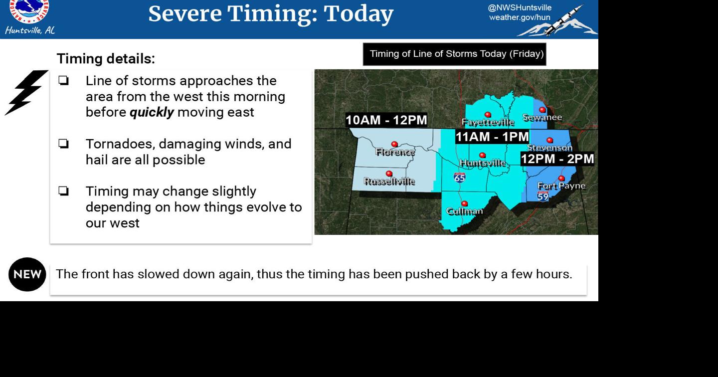Strong line of storms to arrive before 11 a.m. | Local News ...