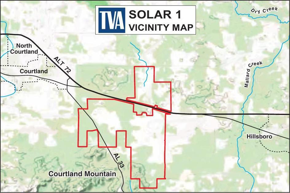 TVA Solar Location Map | | timesdaily.com
