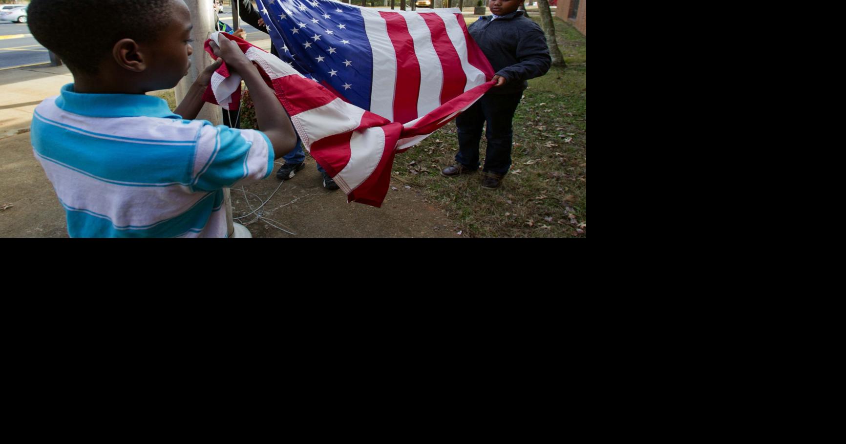 Flag Ettiquette at Hibbett Middle School | Gallery | timesdaily.com