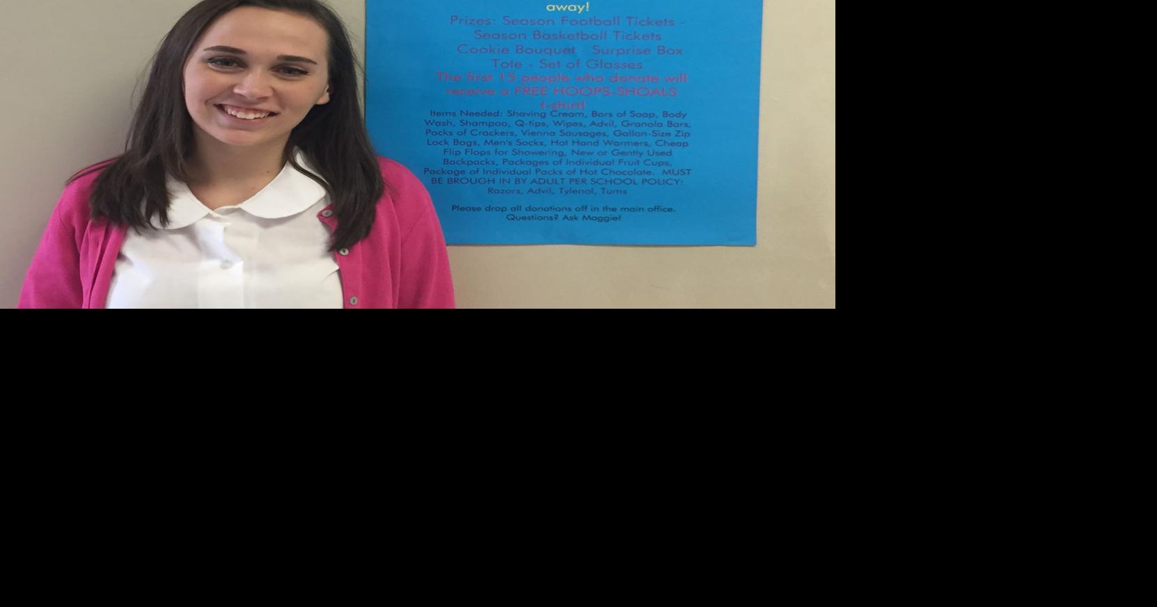 Student offering HOOPS for the homeless | Education | timesdaily.com