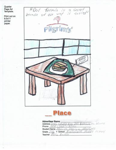 Russellville Middle School - 2024 Design An Ad | Design An Ad ...