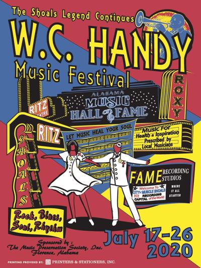 2020 W.C. Handy Festival poster celebrates healthcare workers | News ...