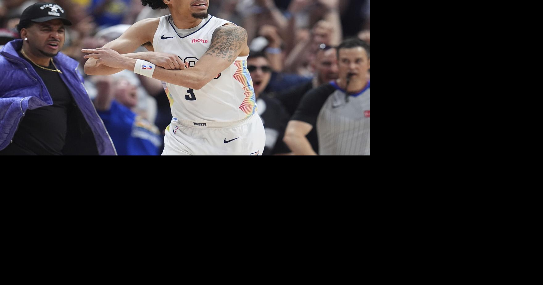 For Nuggets, Strawther has big bite off bench | Sports | timesdaily.com