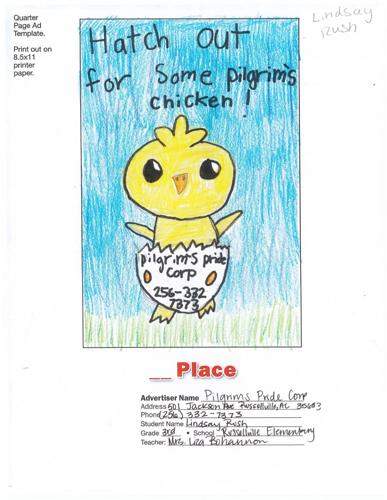 Russellville Elemenatry - 2024 Design An Ad | Design An Ad | timesdaily.com
