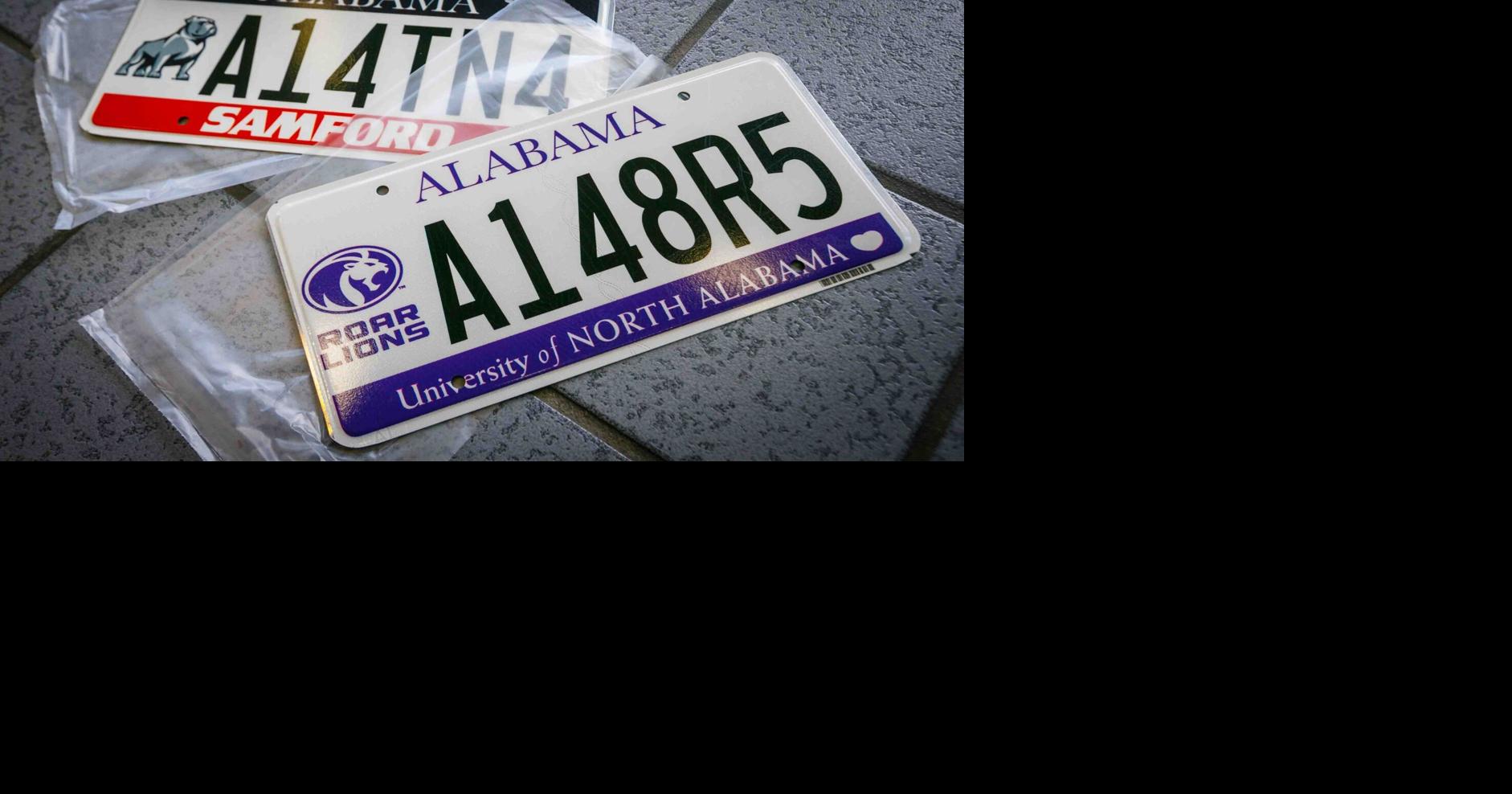 UNA among 4 newly designed plates available in Alabama | Education ...