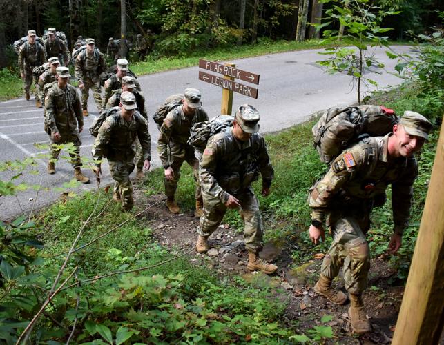 ROTC cadets hoist new colors at Norton's Flag Rock | News | timesnews.net