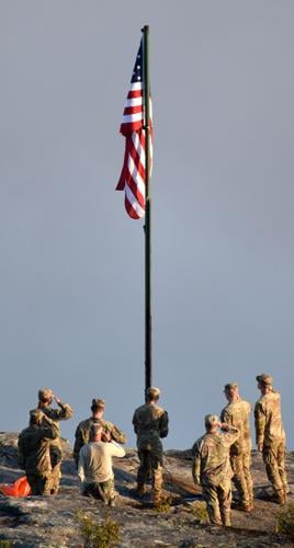 And the flag was still there – UVA Wise ROTC cadets conduct fourth ...
