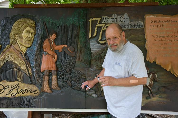 Artist seeking Kingsport location to display Daniel Boone carving ...