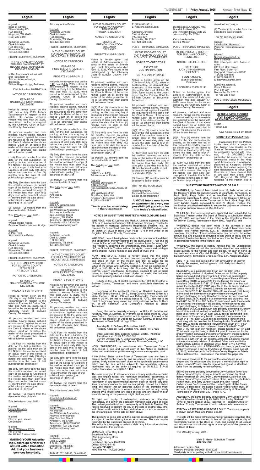 Page B7 | e-Paper | timesnews.net