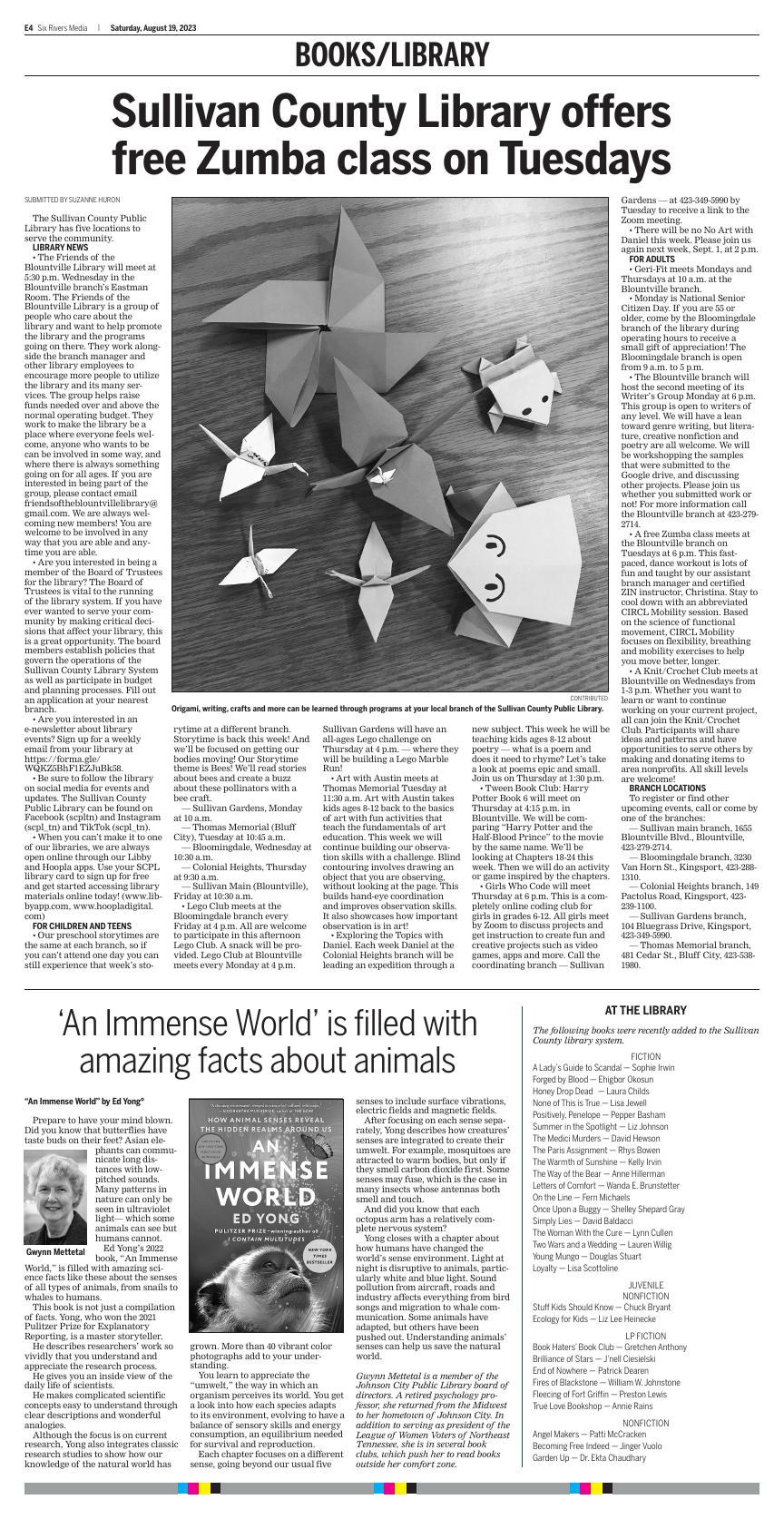 Page E4 | e-Paper | timesnews.net
