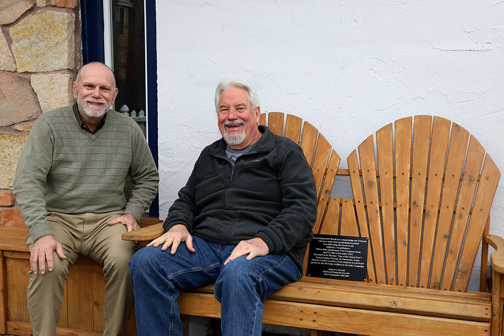 New Bench Honors Military Veterans | Webster Kirkwood Times ...