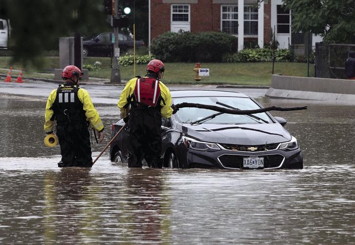 Record Rainfall Causes Flash Flooding In Webster Groves, Rock Hill ...