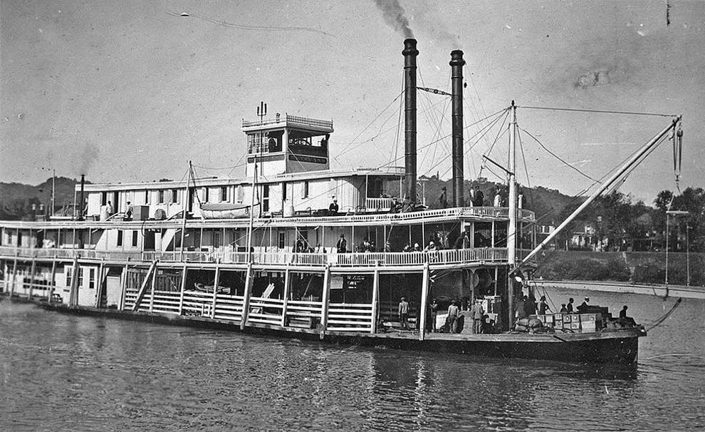 Sunken Steamboat In Meramec River Near Kirkwood | Webster Kirkwood ...