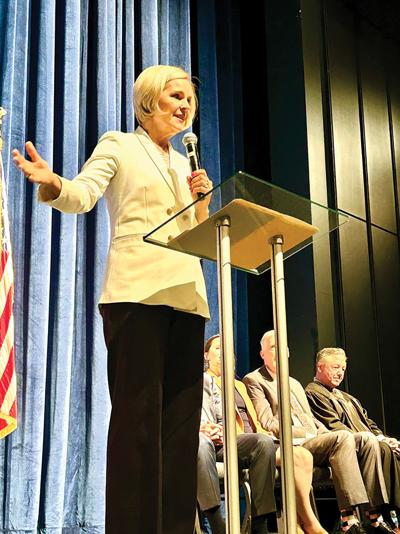 Liz Gibbons, Council Members Take Oaths | Webster Kirkwood Times ...