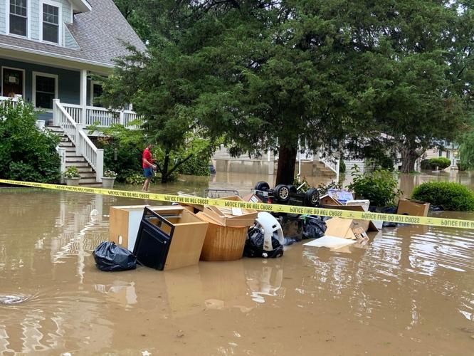 Record Rainfall Causes Flash Flooding In Webster Groves, Rock Hill ...