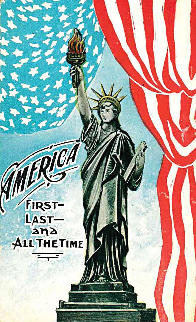 Patriotic Postcards From The Past | Webster Kirkwood Times ...