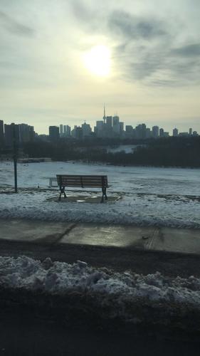 Sarah Pineda’s Toronto shot from Queen and Broadview