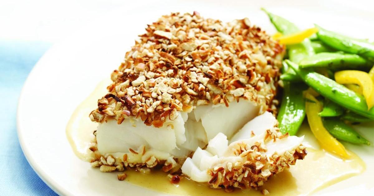 Spice up your seafood with Ricardo’s Pretzel-Crusted Fish