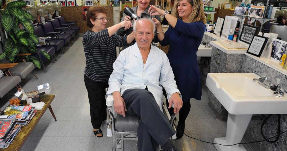 Riverside fixture, George the Barber, marks 50 years of business and ...