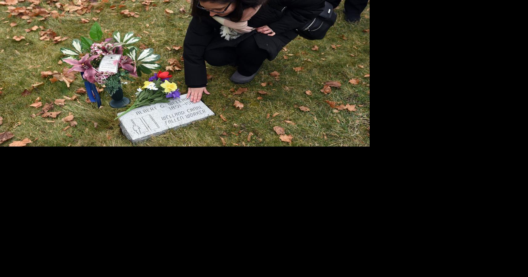 Fallen Welland Canal worker memorialized in Etobicoke 102 years after death