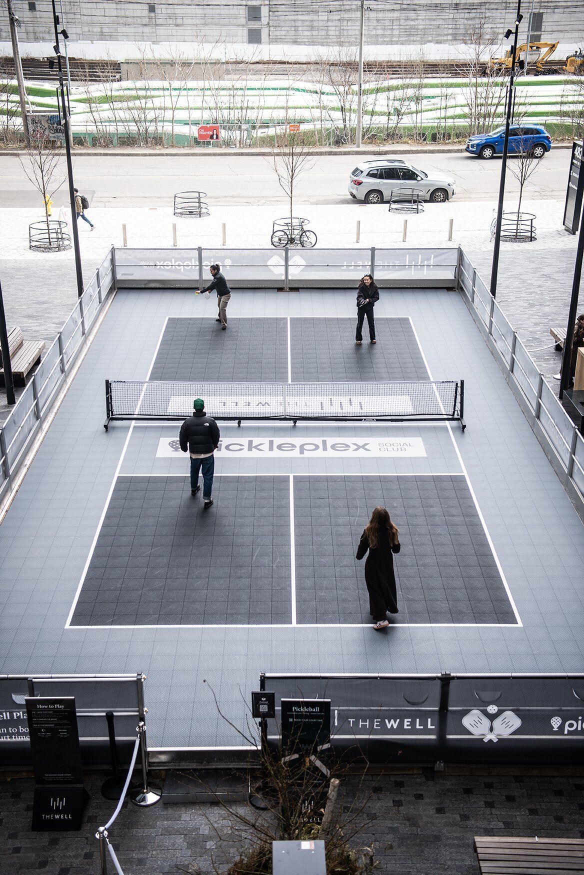 Pickleball pop-up now open at The Well for a limited time