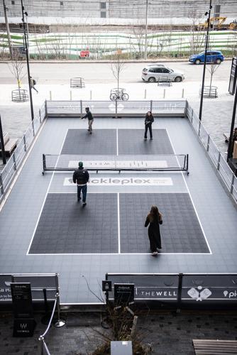 Pickleball pop-up now open at The Well for a limited time