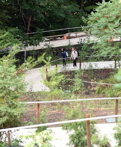 PHOTO SHOOTS: UTSC opens trail to Scarborough’s Highland Creek Valley