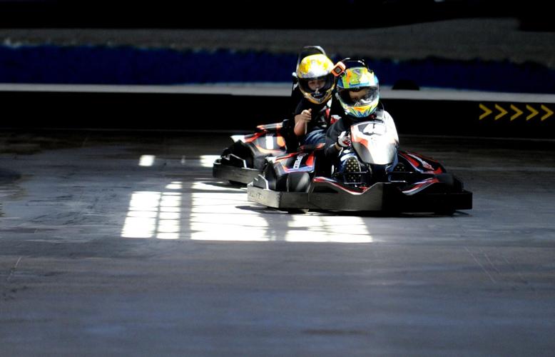 Go-karts at K1 Speed in Downsview Park can hit 70 km/h