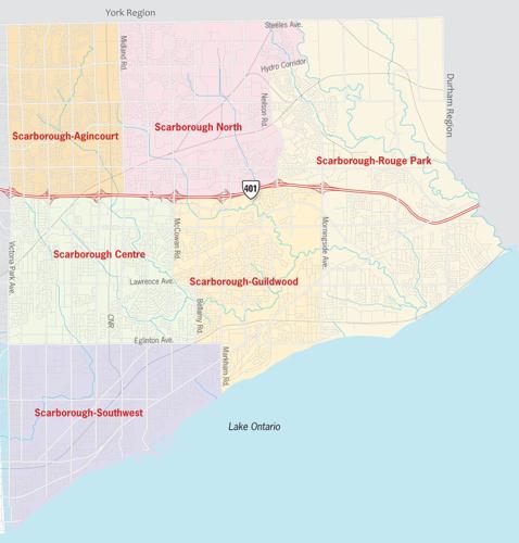 Final federal riding boundary changes made for Scarborough