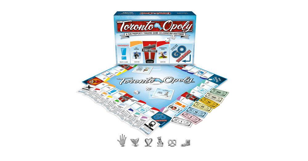 Winners announced for the Toronto-Opoly and Canada-Opoly prize pack