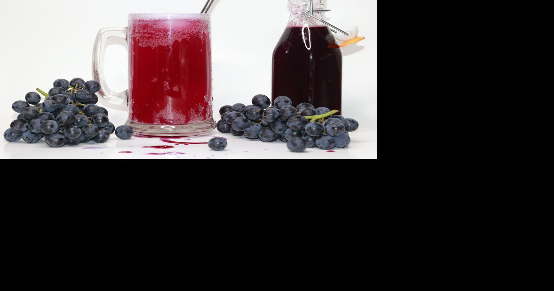 Make this easy grape syrup at home with fresh Ontario grapes