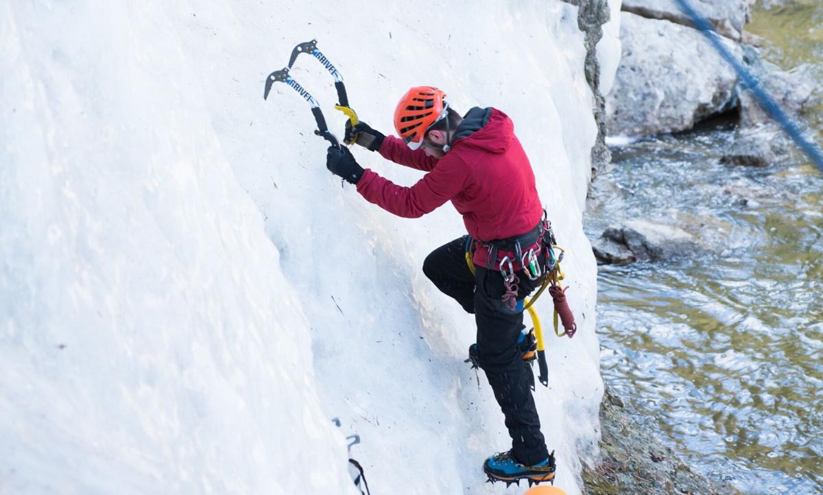 climbing ice axe