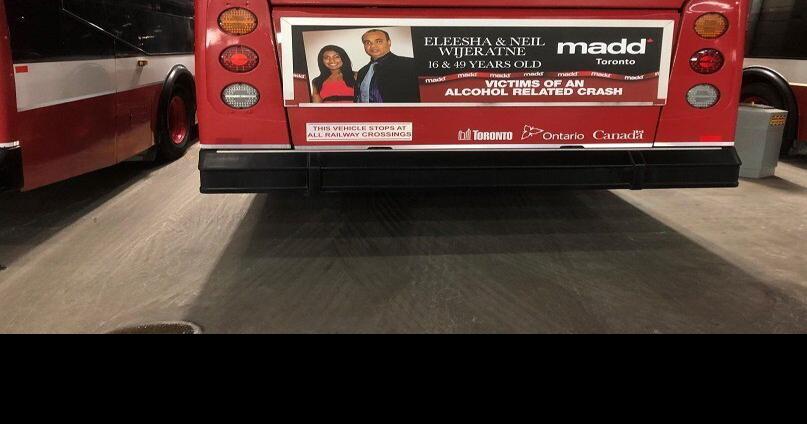 MADD, TTC bus ad campaign features drunk driving victims | News | toronto.com