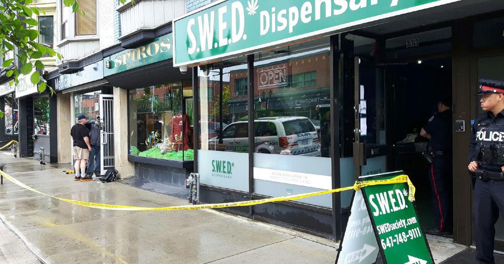 Toronto police raid several storefront marijuana dispensaries including ...