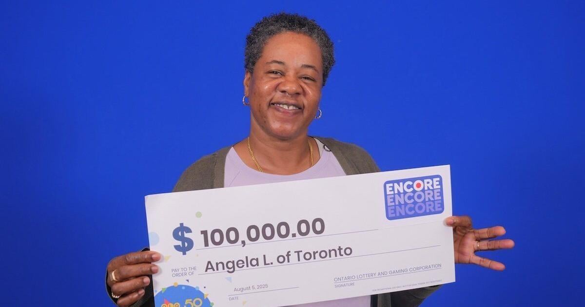 Toronto woman wins big lotto prize