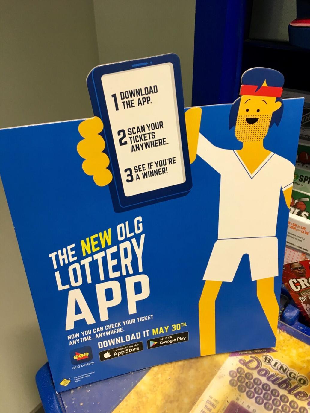 New OLG Lottery app lets players scan tickets anyplace, anytime