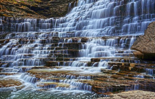 The waterfall capital of the world is in Ontario