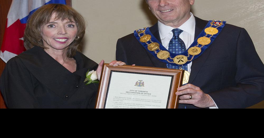 Councillor Mary-Margaret McMahon invited to join Mayor Tory’s executive ...