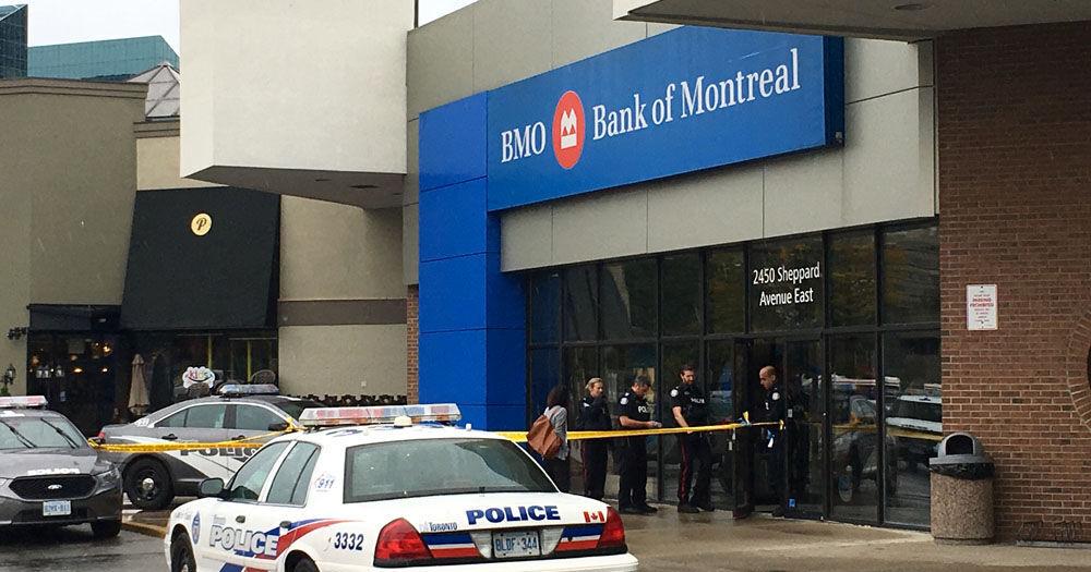 Toronto police investigate lunch-hour bank robbery in North York