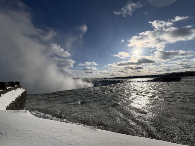 Ontario’s icy Niagara Falls is mesmerizing in the winter