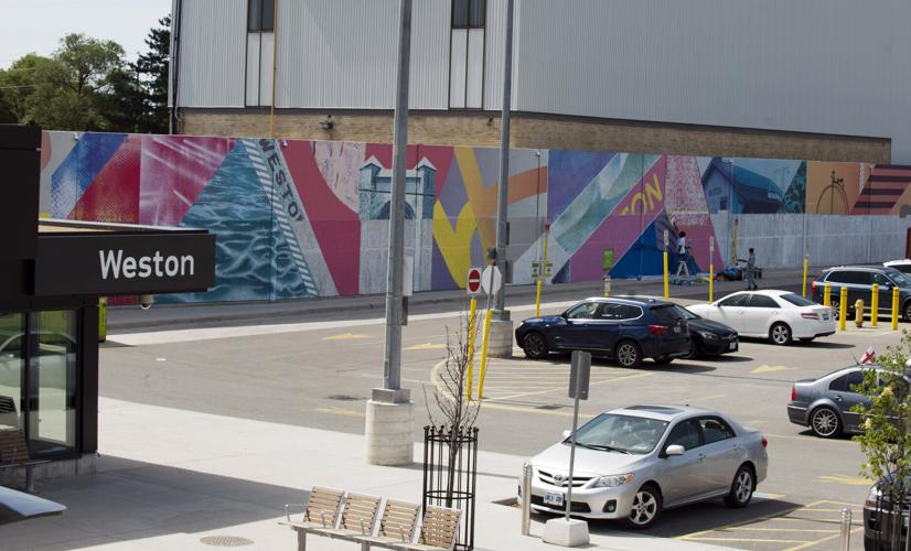 Toronto’s Weston GO station mural a community collaboration