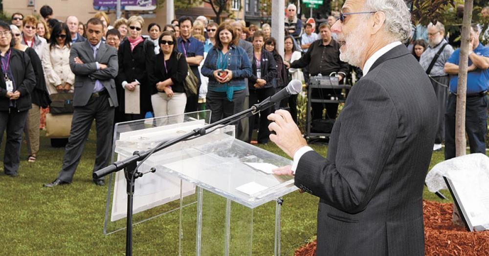 Park named for CAMH head Paul Garfinkel