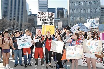 EDUCATION: Supporters rally city to save school pools | News | toronto.com